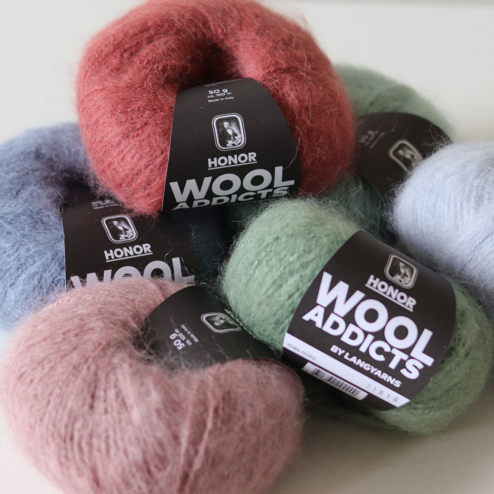 WoolAddicts by Lang Yarns Honor | Jeu de mailles
